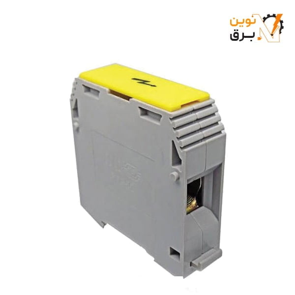 ترمینال ریلی پیچی طوسی رعد سایز 50 سری RT/SU50 (RTP50) - نوین برق