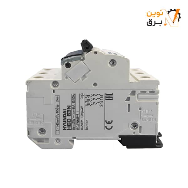 کليد مینیاتوری سه پل 6 آمپر تیپ B [اصالت+ ارسال فوری]?